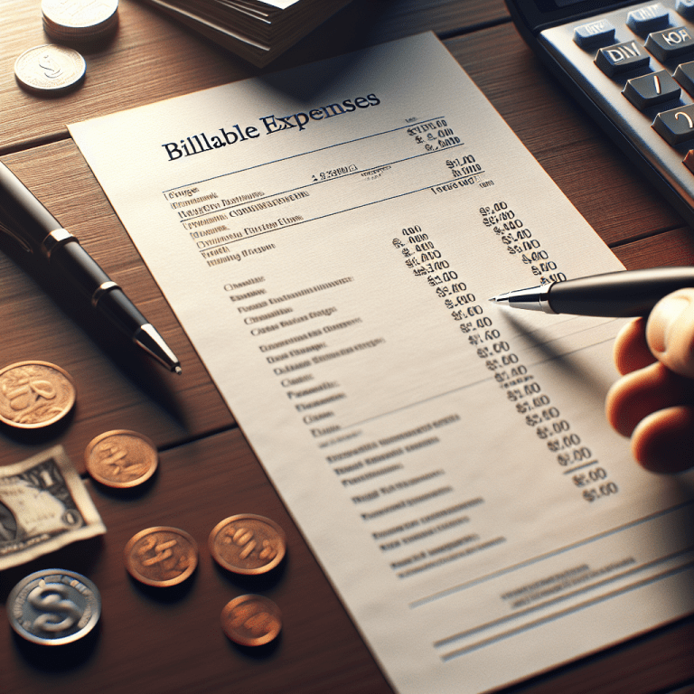 Billable Expenses - Delegate CFO